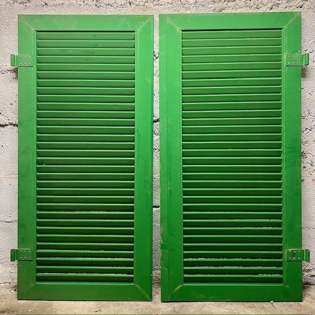 Gebrauchte Aluminium-Fensterläden grün (Gebraucht) in Riedtwil für CHF ...