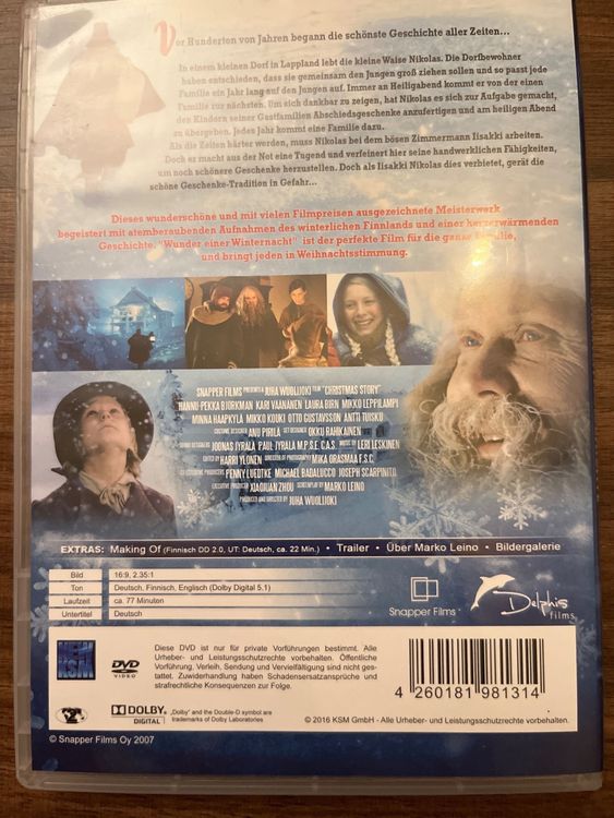 Wunder einer Winternacht (2016) DVD 📀 (Neu (gemäss Beschreibung)) in Sierre für CHF 3.95 – mit ...