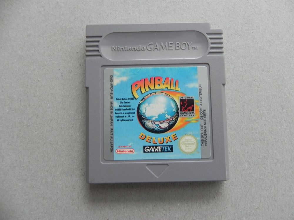 Nintendo Gameboy Game Boy Spiel Pinball Delux (Gebraucht) in Siebnen ...