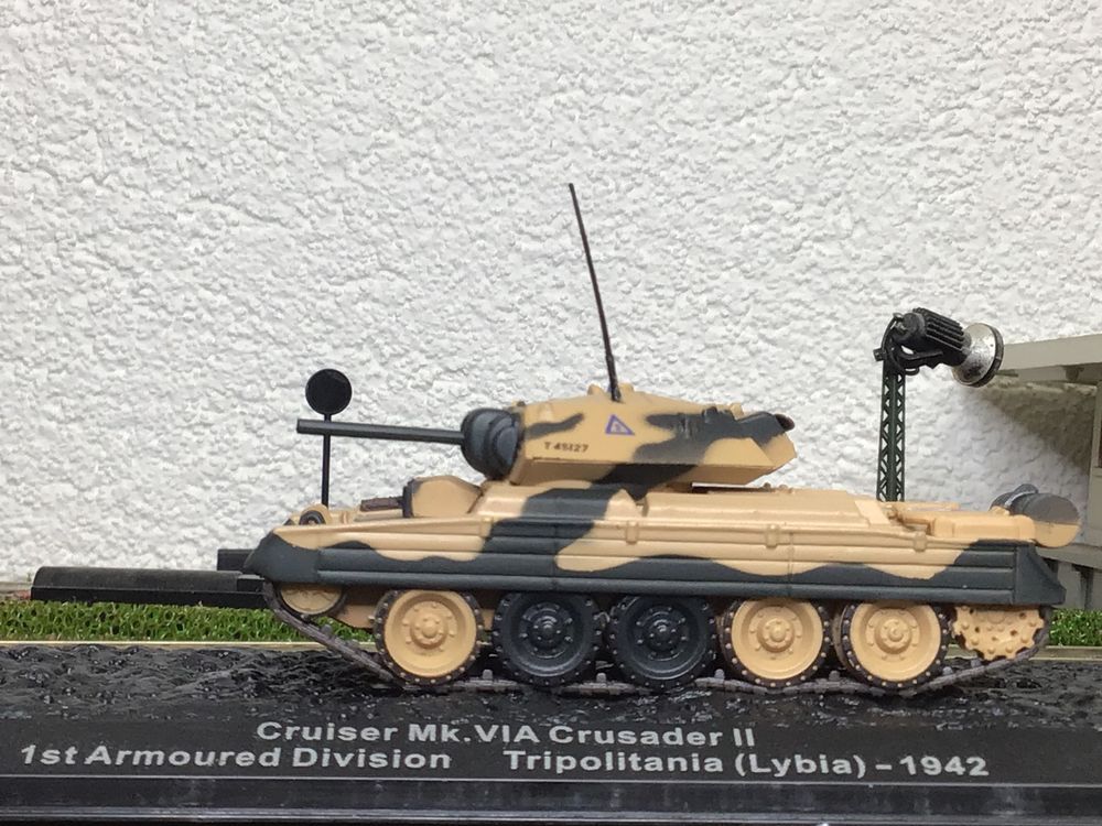 1:72 Militär Panzer Modell, Cruiser MK.VIA, mit Vitrine | Kaufen auf ...
