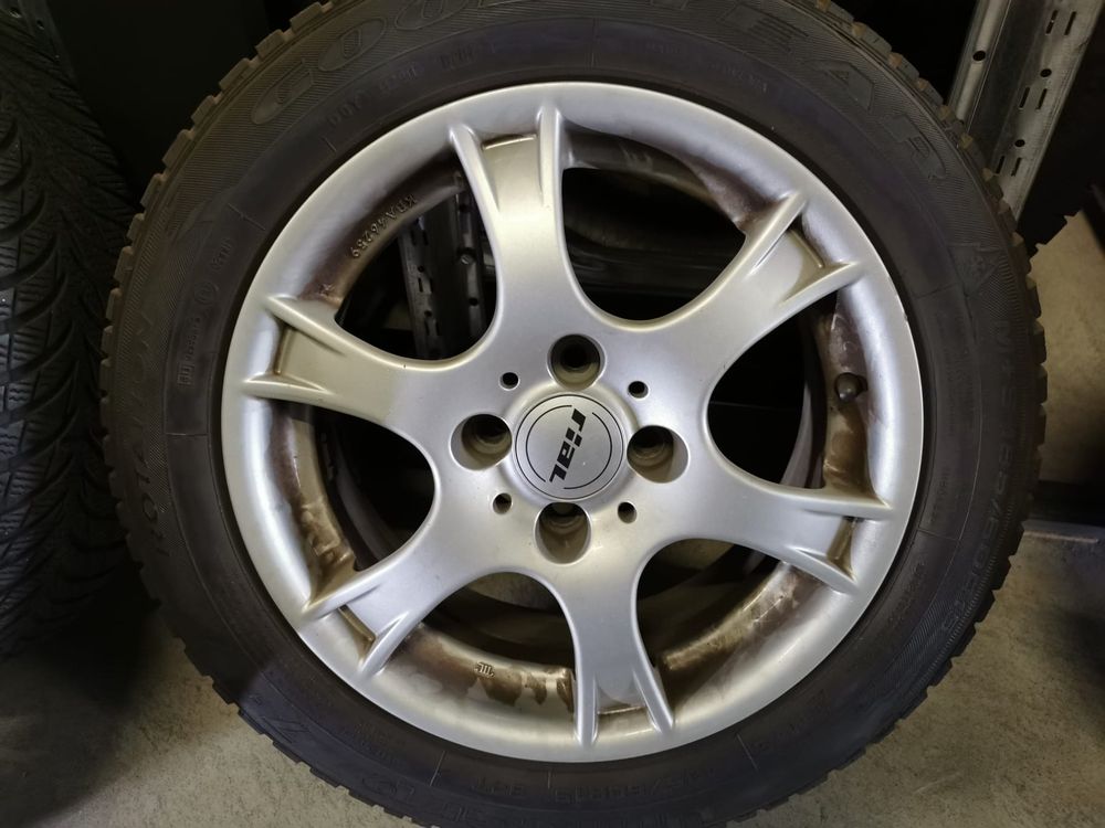 4 x Alufelgen Rial 6.5x15 ET42 / LK 4x100 / KBA 46259 4165 (Gebraucht ...