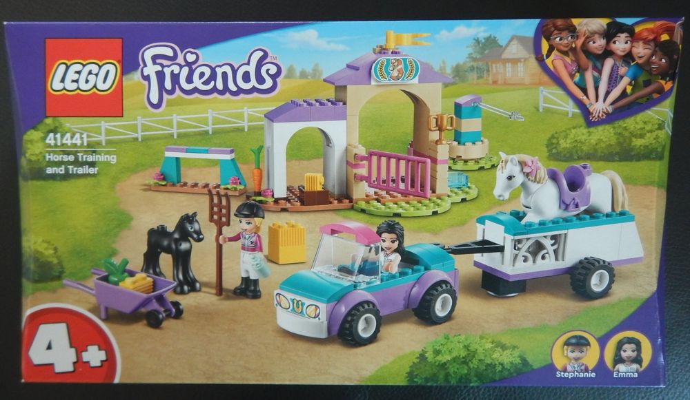 Lego Friends 41441 Trainingskoppel & Pferdeanhänger 4+ NEU (Gebraucht ...