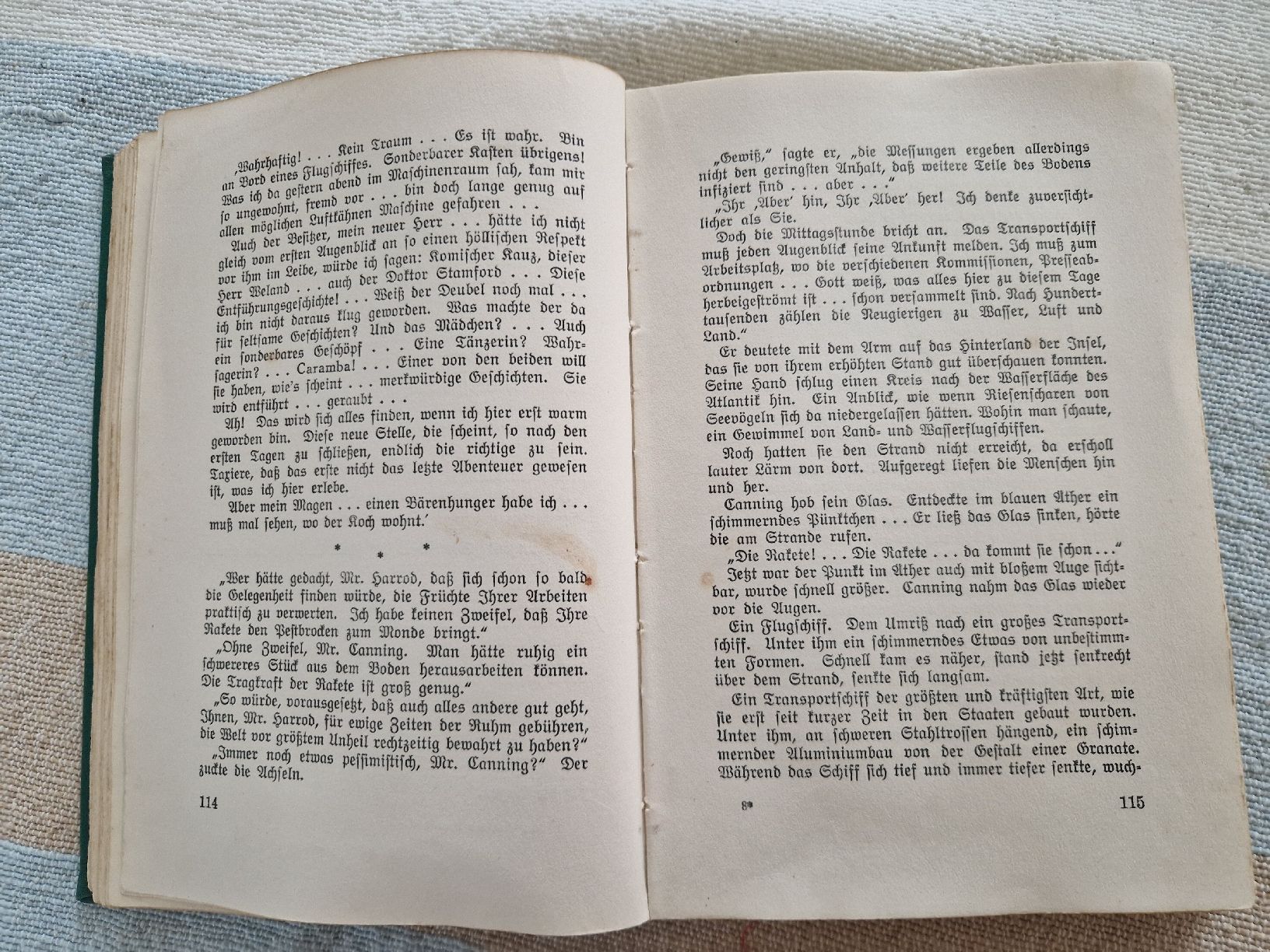 Hans Dominik: Das Erbe der Uraniden, Roman 1928, Topzustand (Gebraucht ...