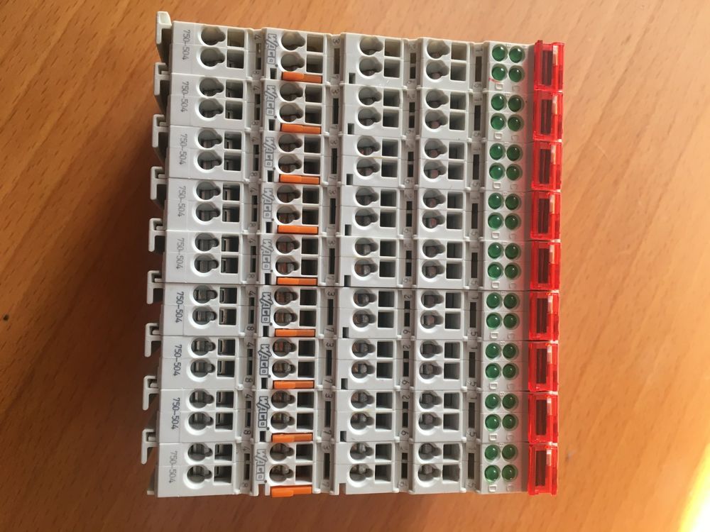 Module de sorties numérique 4DI 24VDC, Wago 750-504 (Gebraucht) in ...