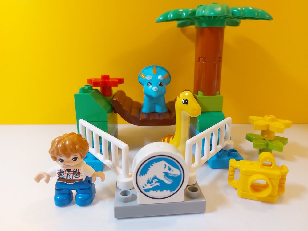 LEGO Duplo 10879 Jurassic World Dino-Streichelzoo - Komplett | Kaufen ...
