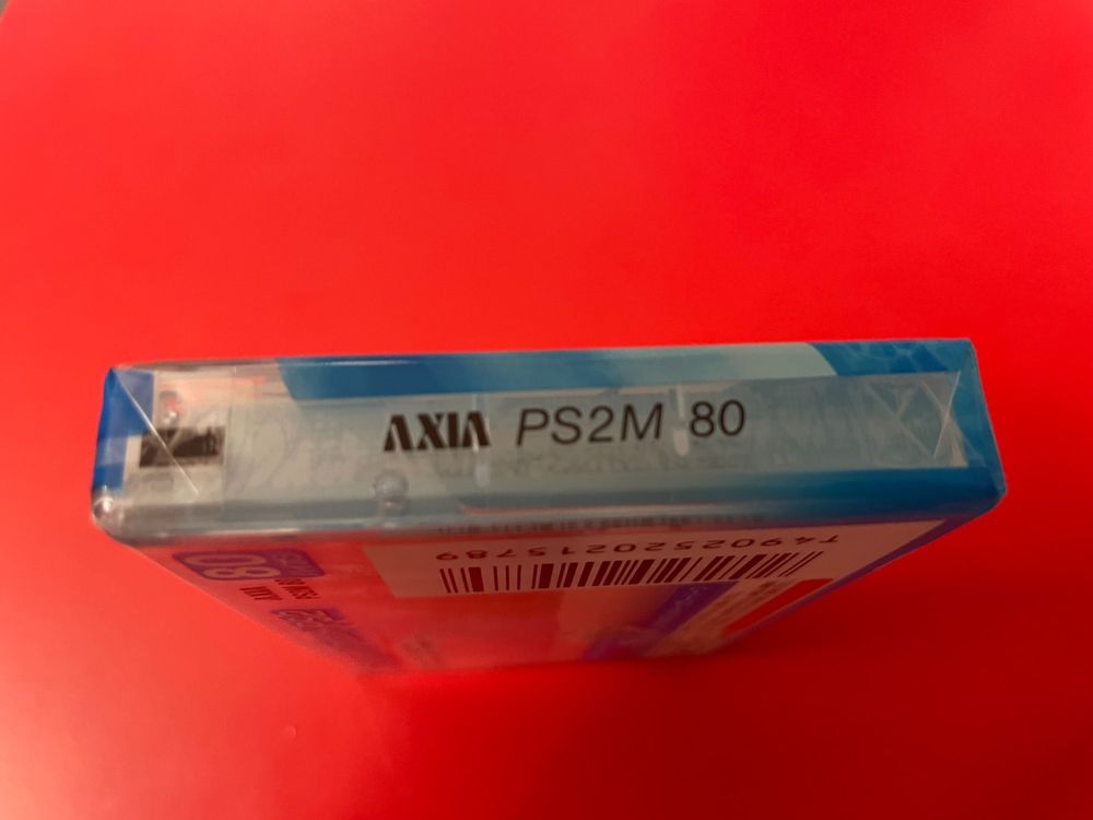 AXIA PS-2M 80 Type II Chrom exclusiv seltene Audio Kassette! (Neu und ...