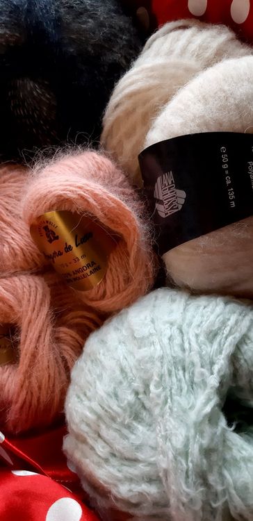 Einzelknäuel hochwertige Kuschelwolle Alpaka Angora | Kaufen auf Ricardo