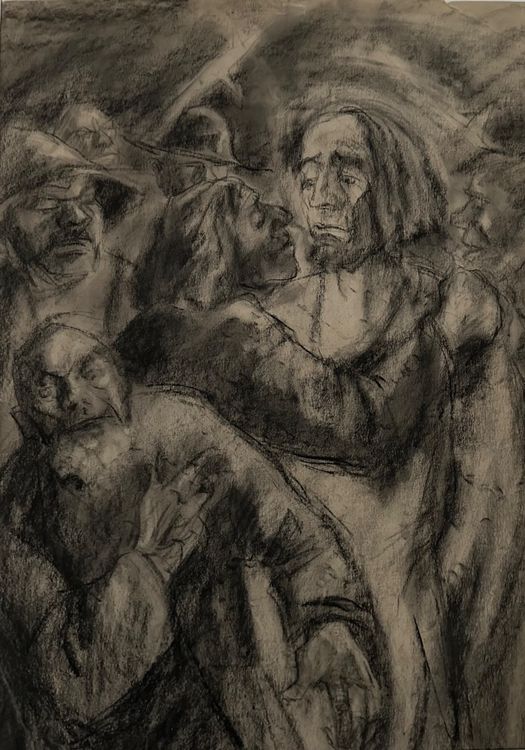 Werner Rocco (1902-1965) Kohlezeichnung (Gebraucht) in Hochdorf für CHF ...