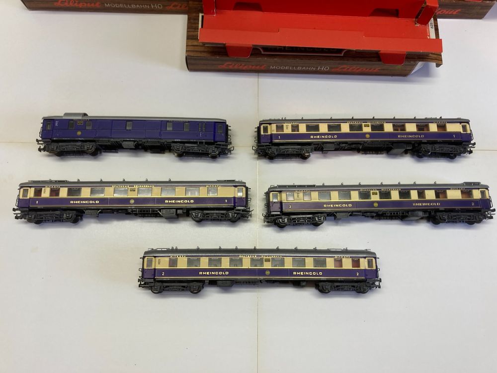 Liliput H0, Rheingold 5 Wagen | Kaufen auf Ricardo