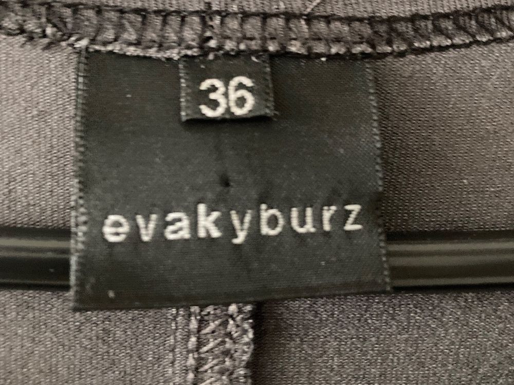 Eva Kyburz Gr 36 Kleid grau/schwarz | Kaufen auf Ricardo