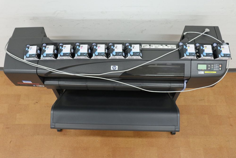 HP Designjet 800 PS Grossformatdrucker, inkl. 10 Pack. Farbe | Kaufen ...