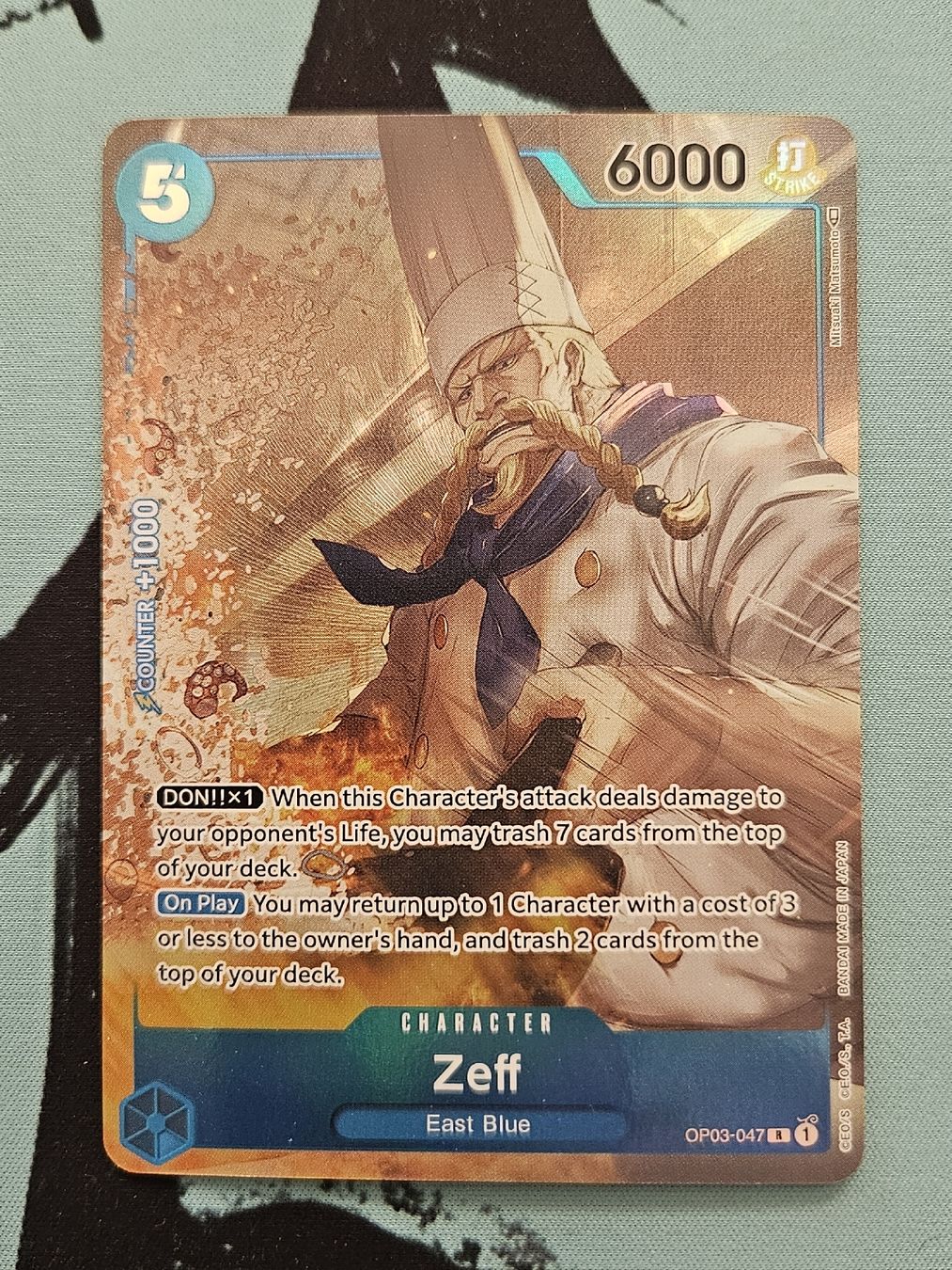One Piece TCG - Zeff AA EN (Neu (gemäss Beschreibung)) in Safnern für ...