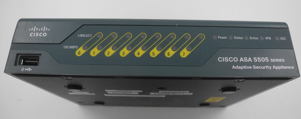 Cisco ASA 505 series Adaptive Security Appliance, Nr. 86b (Gebraucht ...