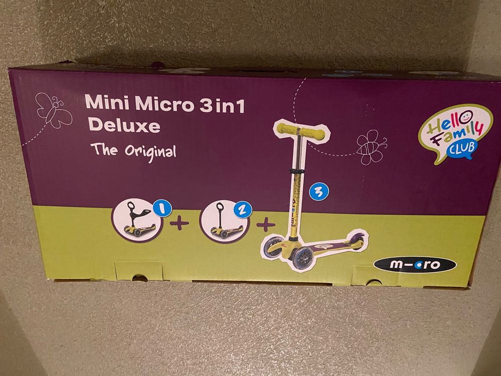 Mini Micro 3in1 Deluxe the original hello family edition (Neu und ...