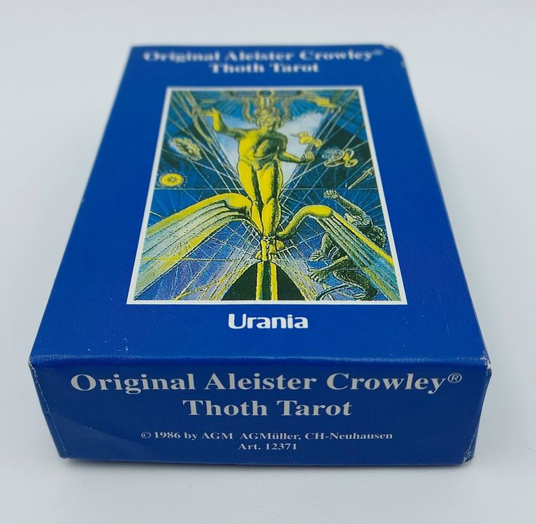 Original Aleister Crowley Thoth Tarot, 1986 AG Müller Urania (Gebraucht ...