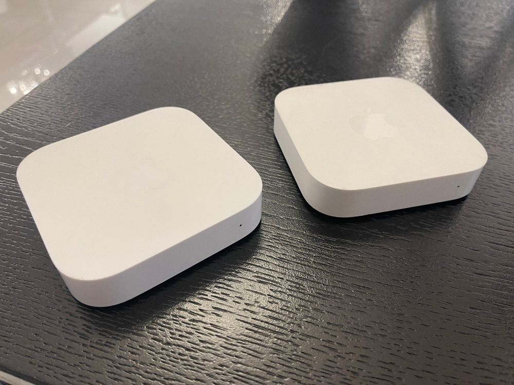 Apple AirPort Express 2er Set WLAN Erweiterung Verstärkung (Gebraucht ...