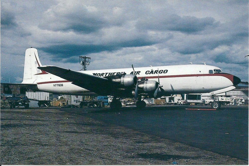 Northern Air Cargo DC-6A N7780B (Neu und originalverpackt) in Thun für ...
