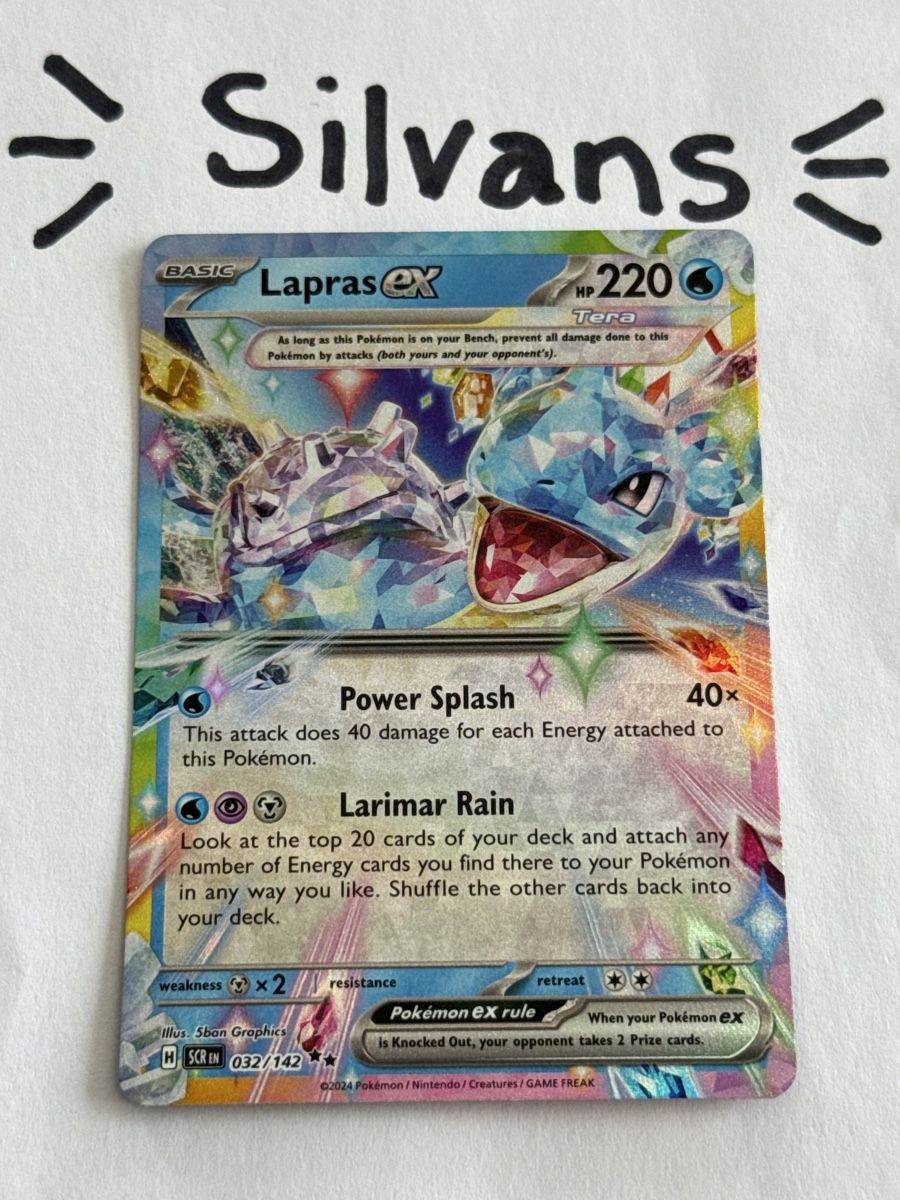 Lapras ex 032/142 Stellar Crown Englisch (Neu (gemäss Beschreibung)) in ...