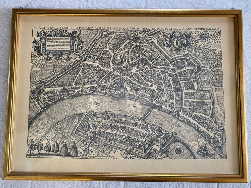 Basel Merian-Plan Stadtplan Stich (D'occasion) à Bettingen pour CHF 50 ...