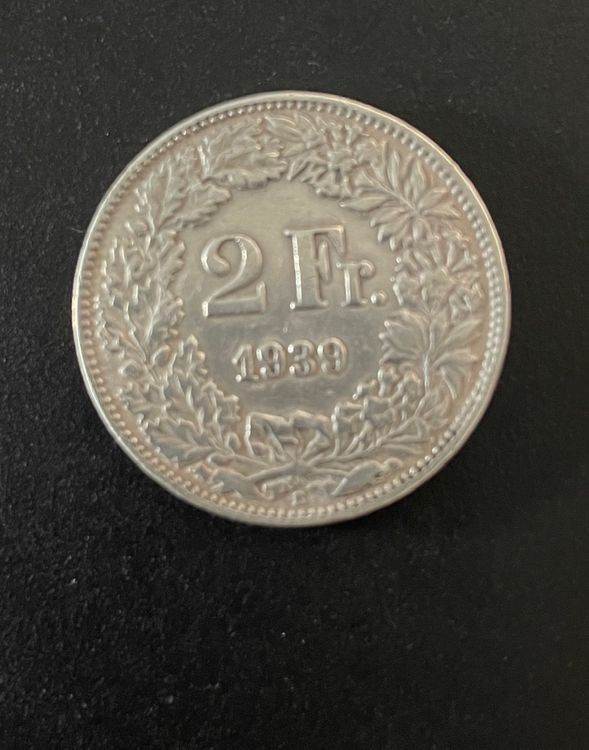 2 Fränkler 1939 (Gebraucht) in Zollikon für CHF 4.5 – mit Lieferung auf Ricardo kaufen