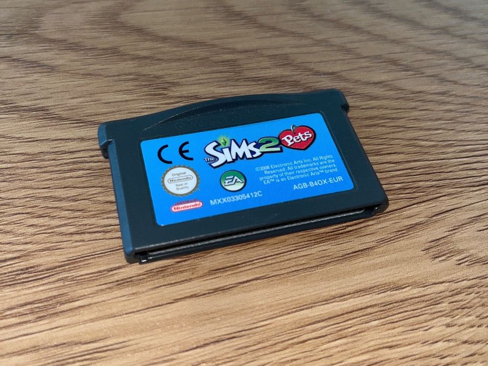 Gameboy Advance The Sims2 Pets (Gebraucht) in Seuzach für CHF 0.9 – mit ...