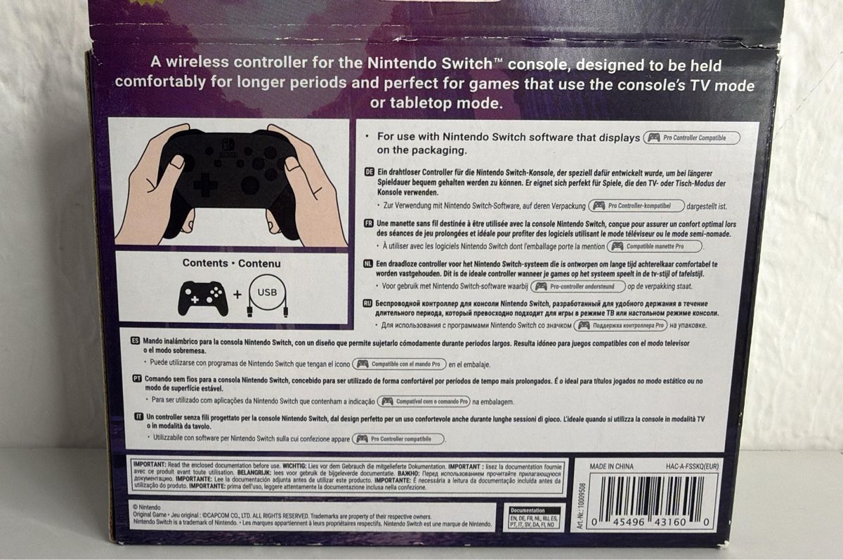 Nintendo Switch Pro Controller Monster Hunter Edition! (Gebraucht) in ...