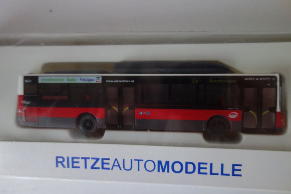 H0 Bus Wienerlinien (Flüssiggas) 1:87 (Rietze Modell) (Neu und ...