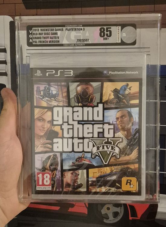 Grand Theft Auto V PS3 (VGA GRADING) (Neu und originalverpackt) in ...