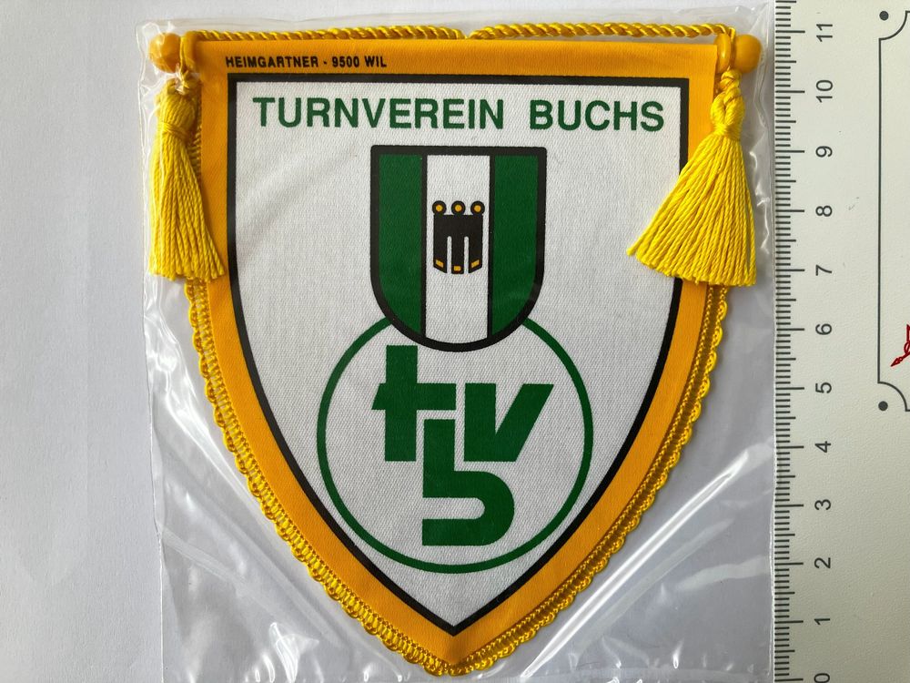 Vintage Fanion/Wimpel TURNVEREIN BUCHS (Neu und originalverpackt) in Gland für CHF 10 – mit ...