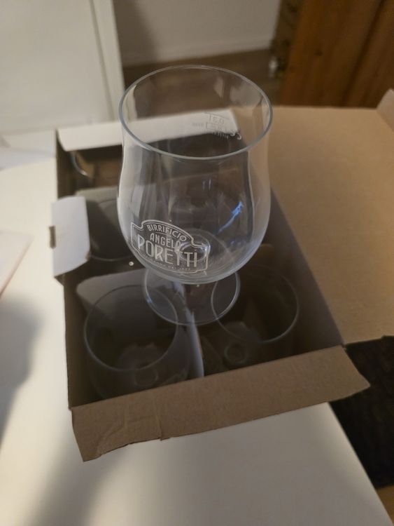 6 bicchieri da birra Angelo Poretti - perfetti per l'estate (Nuovo e ...