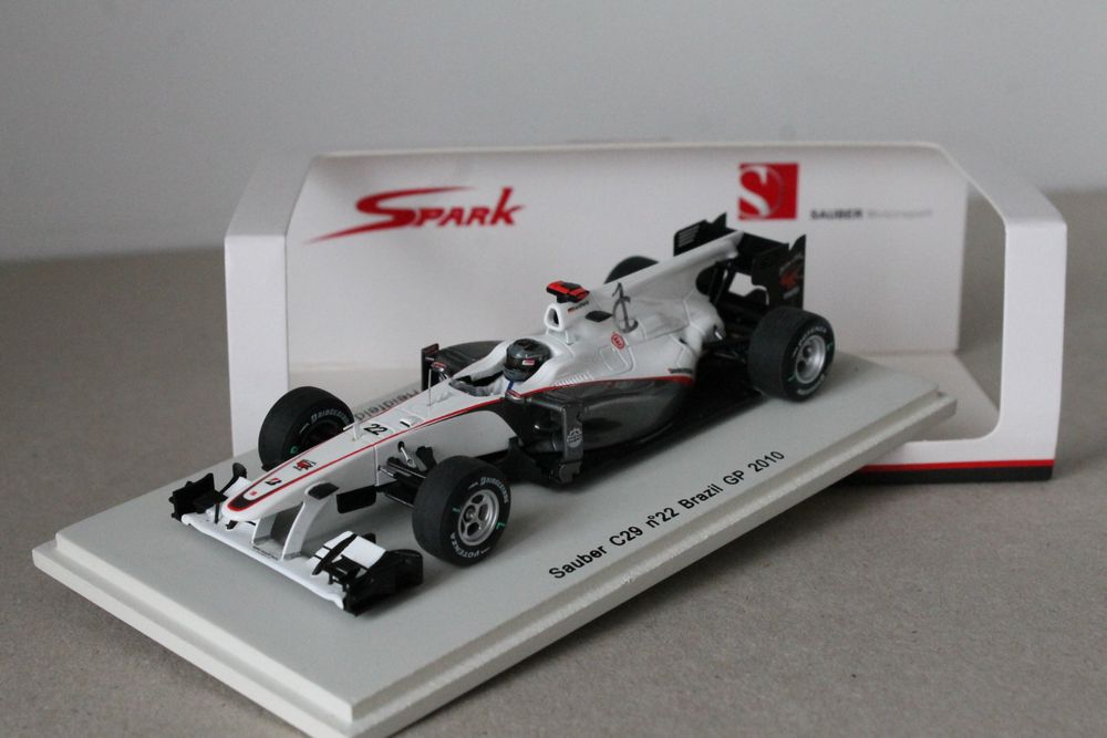 Sauber C29 # 22 GP Brazil 2010 / Nick Heidfeld / Spark 1:43 | Kaufen ...