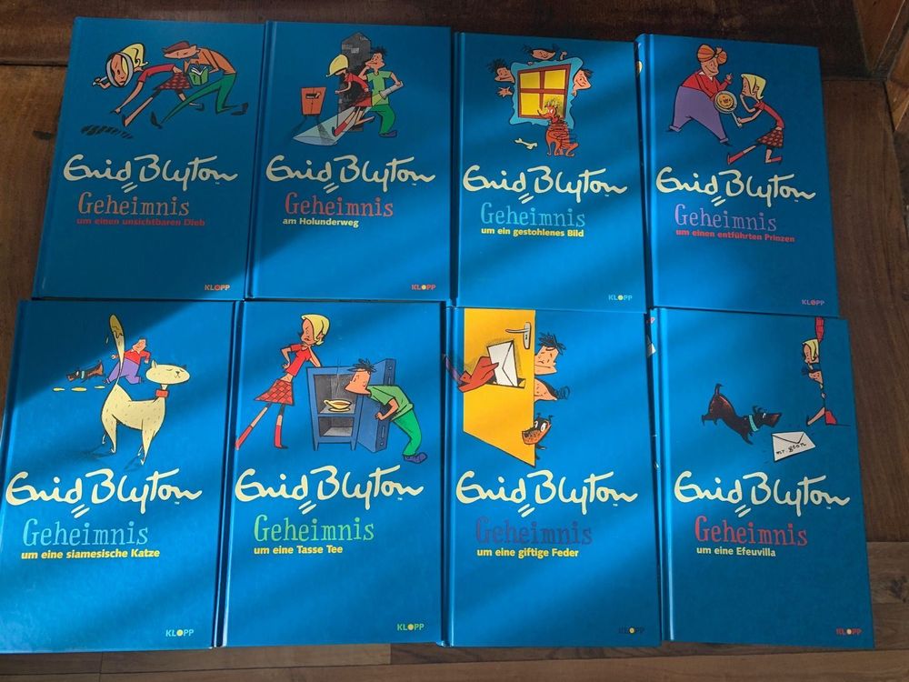 10 Bücher Enid Blyton "Geheimnis um..." (Gebraucht) in Schaffhausen für ...