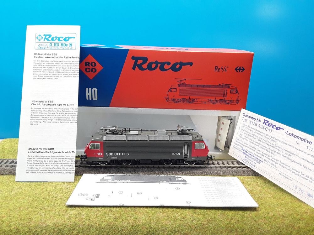 Roco 04178 C __ SBB Lokomotive Re 4/4 __ DC Spur H0 | Kaufen auf Ricardo