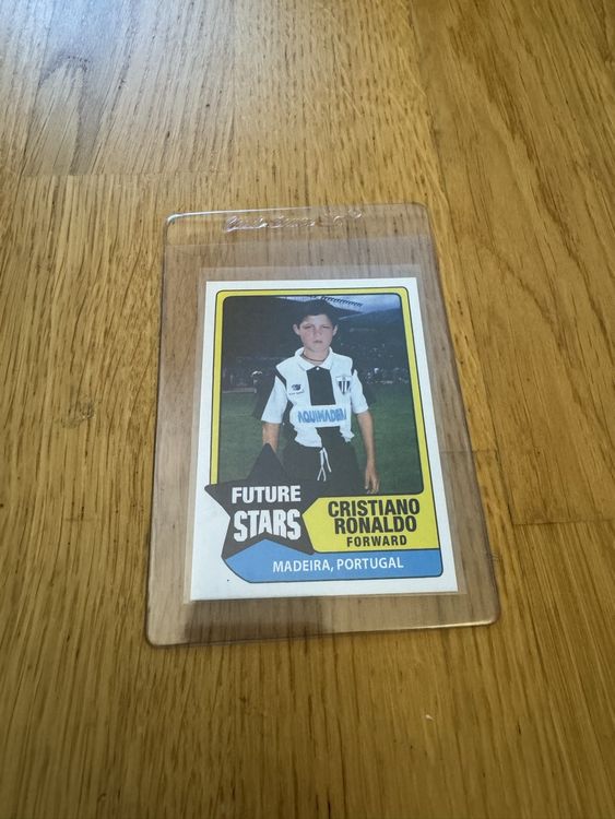 Cristiano Ronaldo Future Stars Card Rookie Portugal MINT | Kaufen auf ...