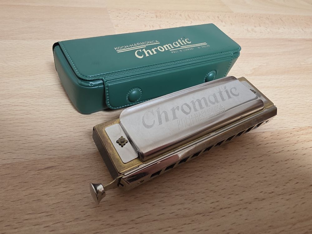 Koch Chromatic Mundharmonika – inkl. Original Etui (Gebraucht) in Stein ...