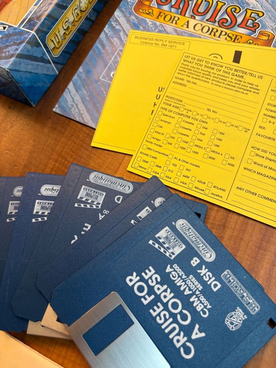 Amiga Spiel: Cruise for a Corpse (Big Box) (Gebraucht) in Niederhasli ...