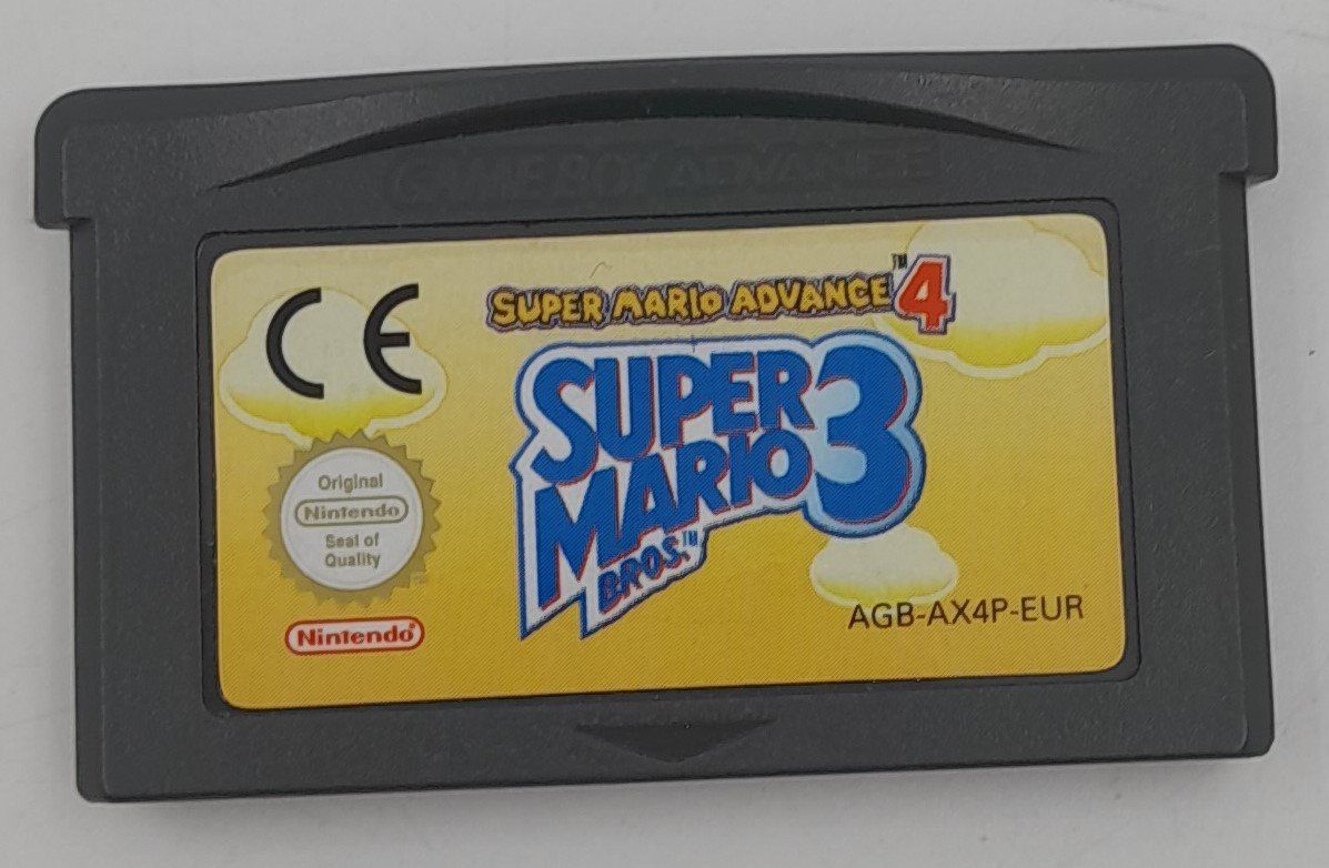 Super Mario Advance 4: Super Mario Bros 3 Nintendo GBA (EUR) (D ...