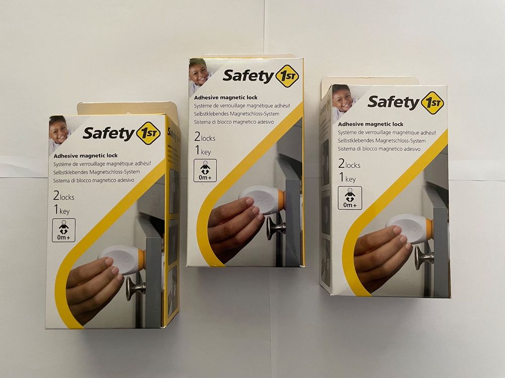 Safety 1st Magnetschloss Schranksicherung, 4 Stk Neu und OVP (Neu und originalverpackt) in ...