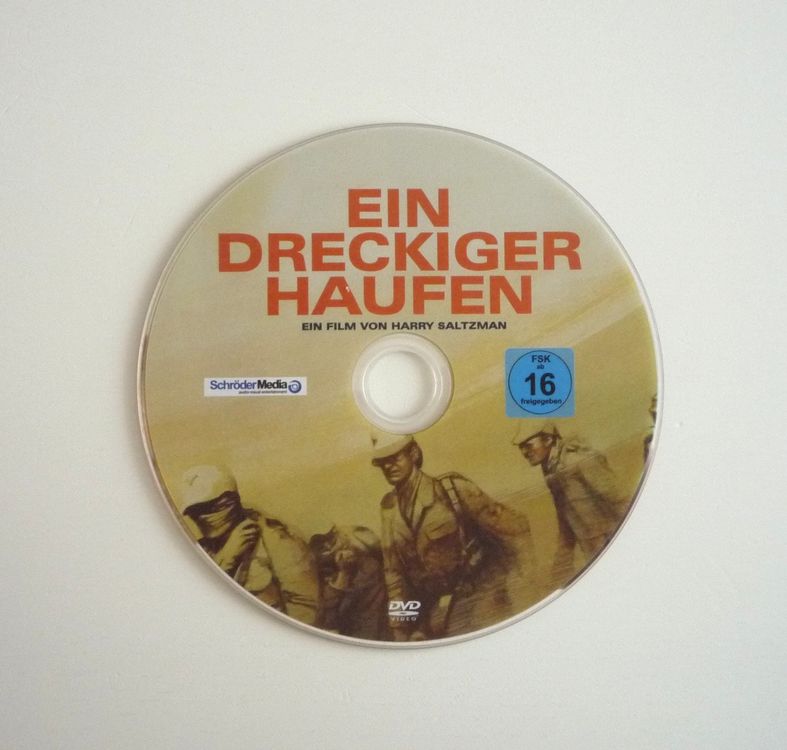 Ein dreckiger Haufen (Nur DVD-Disc) Kriegsfilm mit M. Caine (Gebraucht ...