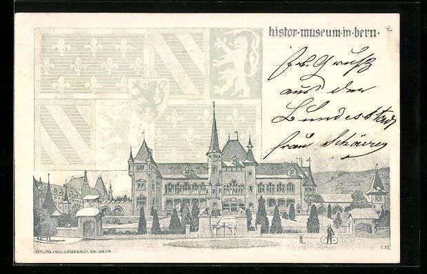 Künstler-AK Bern, Historisches Museum | Kaufen auf Ricardo