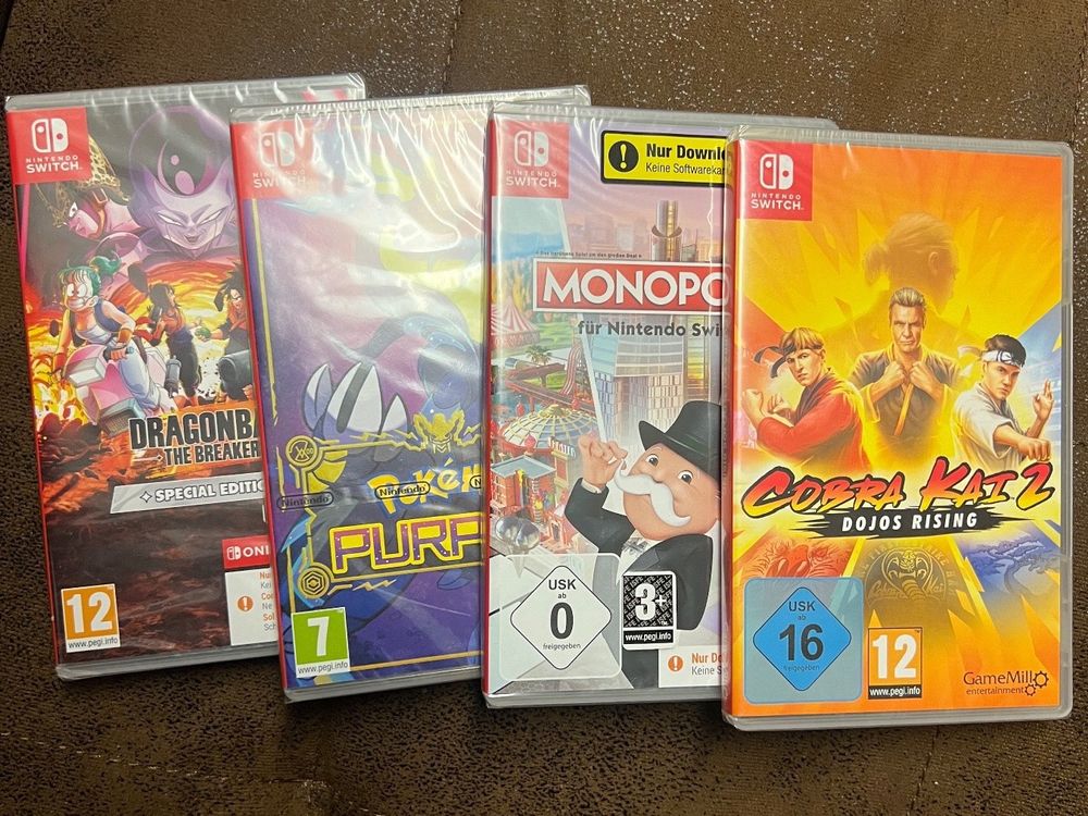 4 OVP Switch games (Neu und originalverpackt) in Zürich für CHF 52 ...