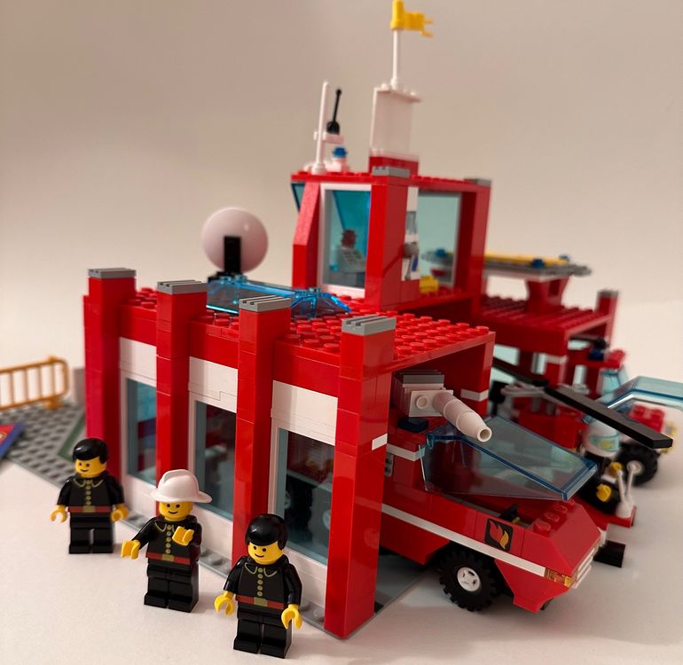 Vintage LEGO 6389 "Feuerwehrstation", Jahr 1989, ab 1.- | Kaufen auf ...
