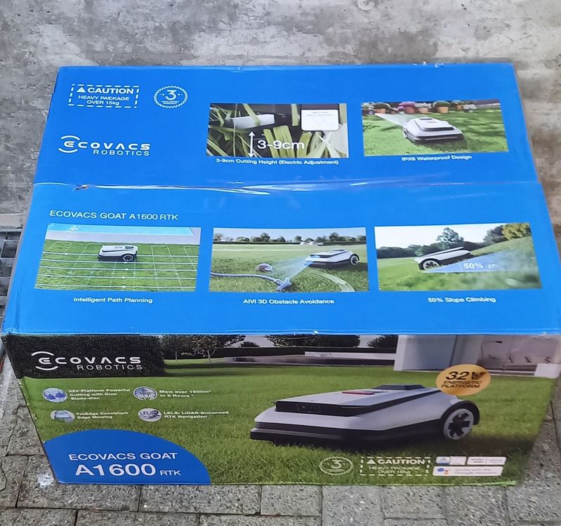 ECOVACS GOAT A1600 RTK – neu & OVP & Garantie 28.04.2027 (Neu und ...