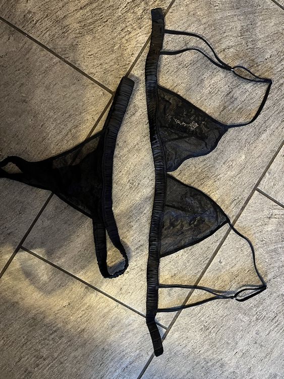 Understatement Underwear BH String S schwarz neu (Neu (gemäss ...