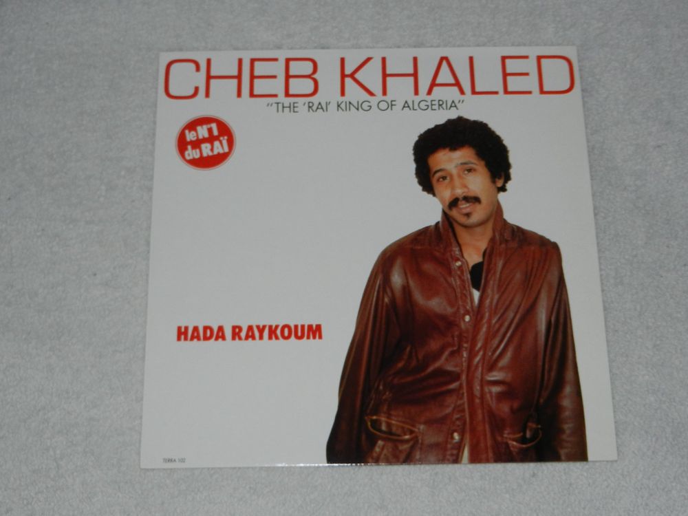 LP CHEB KHALED - HADA RAYKOUM / 1985 UK,(VG++) | Kaufen auf Ricardo