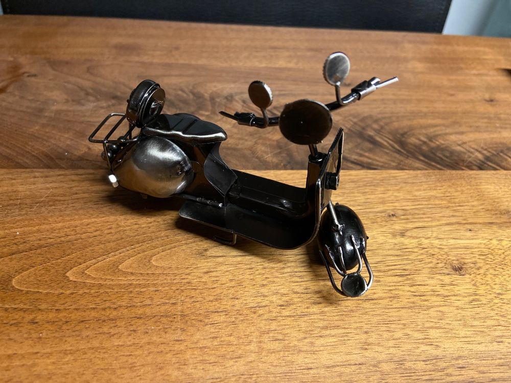 Vespa Handmade Silber Motorrad Modell Motorrad Prop Retro M (Neu und ...