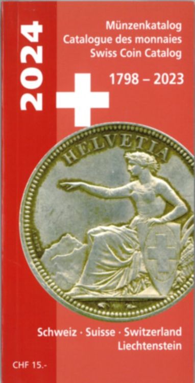 Catalogue des monnaies 2024 (Neu und originalverpackt) in Martigny für CHF 15 – mit Lieferung ...
