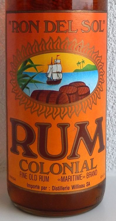 1Fl. RON DEL SOL Rum Colonial alt Kellerfund (Gebraucht) in Hochdorf ...