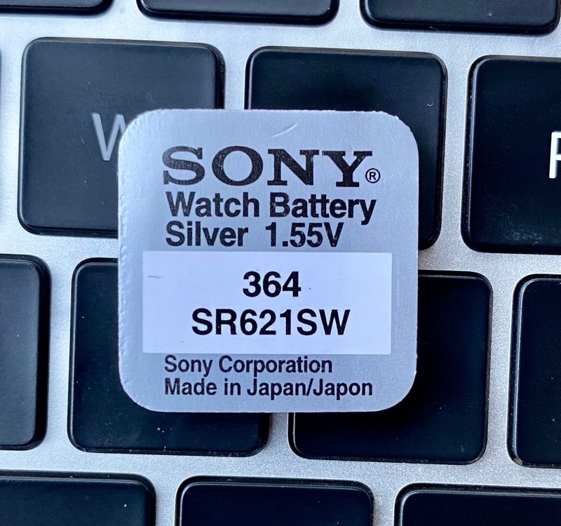 Sony SR621SW 1.55 V knopfbatterie (Neu und originalverpackt) in Chur ...