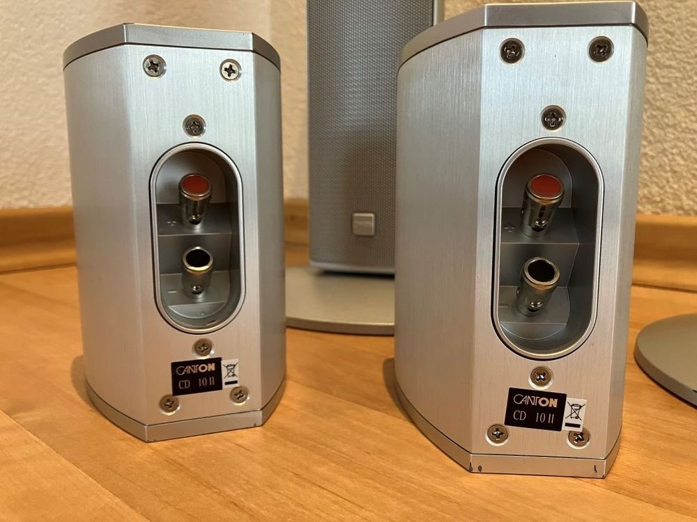 Canton CD 100 + CD 10 II. Komplettset in Aluminium. NP €938! (Gebraucht ...